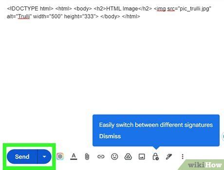 How To Send HTML Emails With Pictures WikiHow