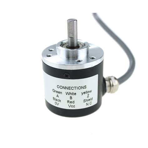 High Resolution Rotary Encoder 2500ppr Incremental Solid Shaft Encoder