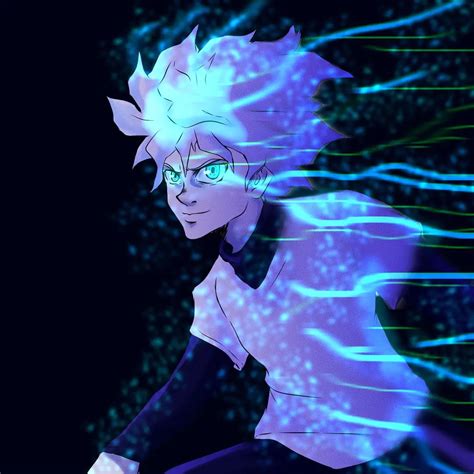 Killua God Speed My First Contribution To This Manga Anime That I