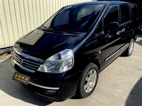 中古車 【皇碩超邁實車實價】2006年 Nissan Serena Q Rv 25 頂級 吸門 超低里程數 全車原鈑件nissan
