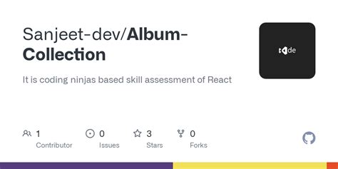 Github Sanjeet Devalbum Collection It Is Coding Ninjas Based Skill Assessment Of React