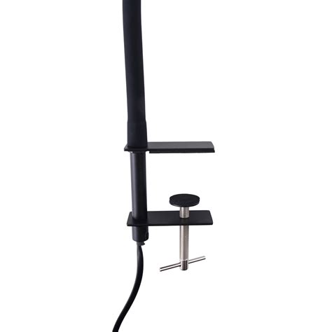Lindby Screw Clamp Luminaire Jyla Black Lens 3000K GX53 Lights Ie
