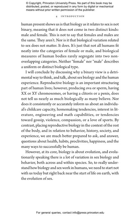 Sex Is A Spectrum Princeton University Press