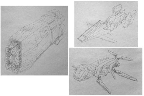 Sci Fi Sketches By Dr Maniacus On Deviantart