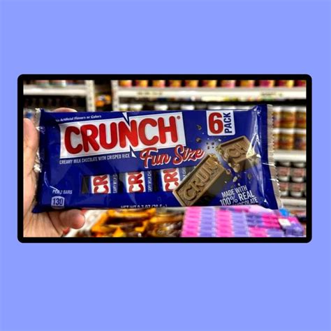 Crunch Fun Size Chocolate 6 Pack Lazada Ph
