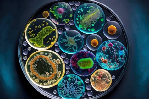 Premium Photo Laboratory Samples With Variety Of Multicolored