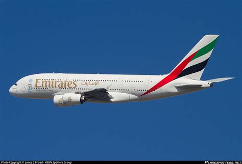 A6 Edc Emirates Airbus A380 861 Photo By Lance C Broad Ybbn Spotters