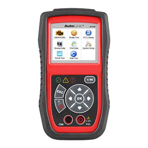 Autolink Al439 Obd2eobd Code Reader And Electrical Testing Tool