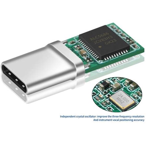 Alc5686 Chip Type C Digital Audio Headphone Plug Dac Decoding Connector