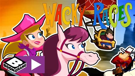 Wacky Races Network Approved Western Boomerang Uk Youtube