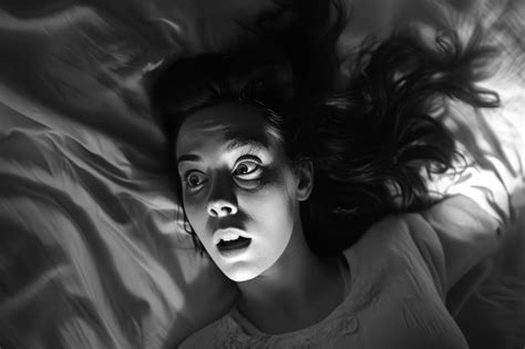 Premium Photo Restless Insomniac Woman Struggles To Sleep In Her