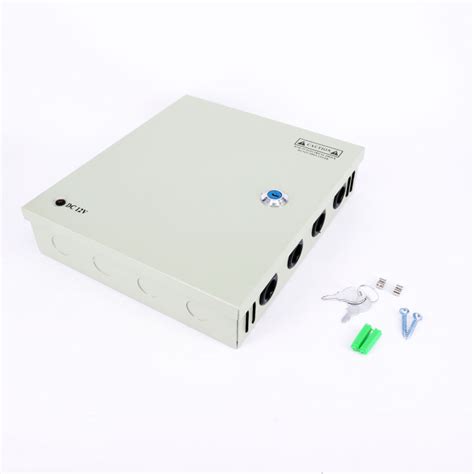 ตู้จ่ายไฟ 9 Ch 12v 15a สำหรับกล้องวงจรปิด 8 จุด ไม่ต้องใช้ อแดปเตอร์ Switching Power Supply