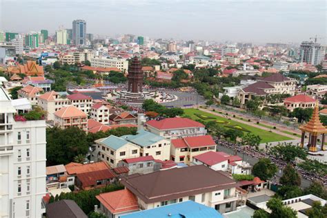 រូបថតប្រចាំសប្តាហ៍៖ ទិដ្ឋភាពរាជធានីភ្នំពេញ ពីលើអាកាស ក្រសួងព័ត៌មាន