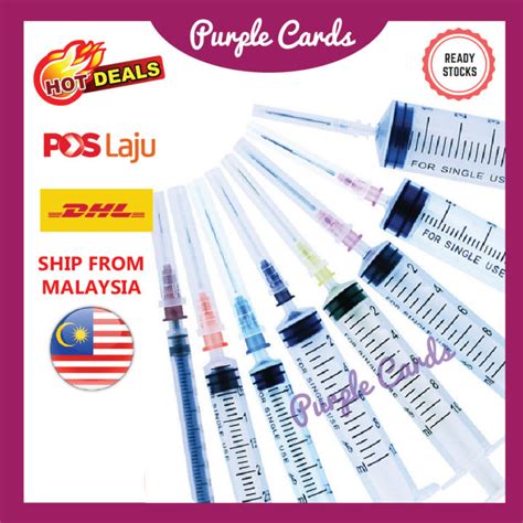 Syringe With Needle Refill Printer Cartridge Ink Jarum Syringe