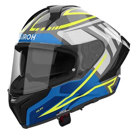 Airoh Matryx Rider Gloss Blue Full Face Helmet