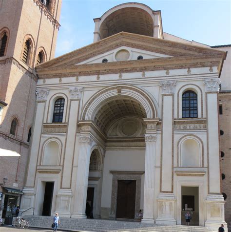 San Andrés Mantua Autor Alberti Y Arte Renacimiento Italia