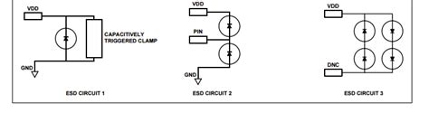 Esd Diode Protection In Pins Electrical Engineering Stack Exchange