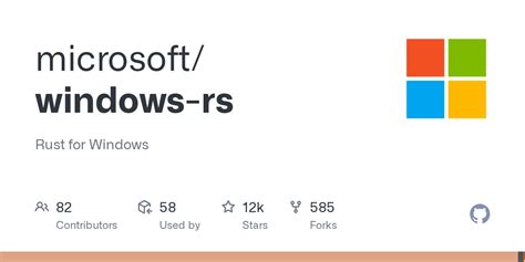 Releases · Microsoftwindows Rs · Github
