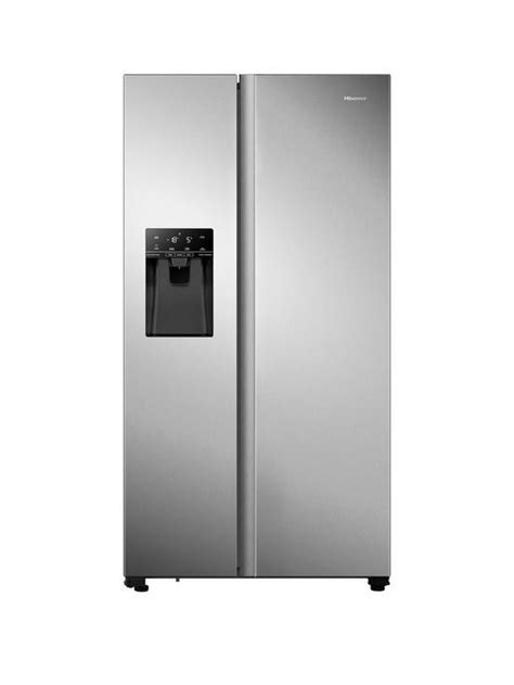 Hisense Rs694n4tie 90cm Wide Side By Side Non Plumbed Water And Ice