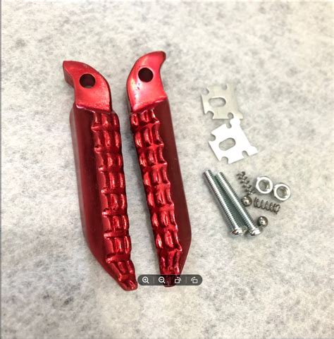 FOOTSTEP NMAX AEROX PIJAKAN KAKI BELAKANG NMAX AEROX LEXI SET CHROME STEP NMAX STEP AEROX STEP