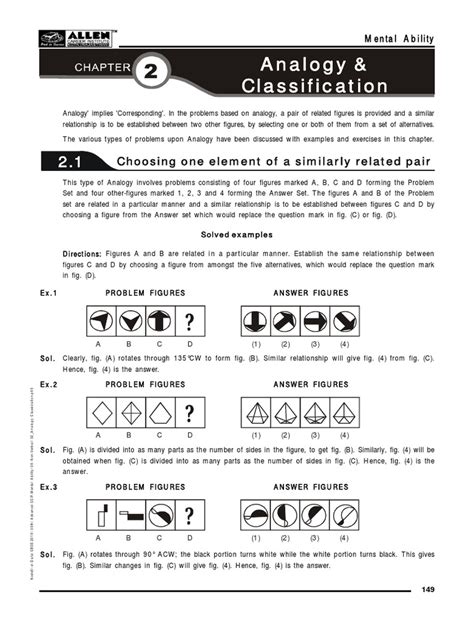 02 analogy classiciation pdf mathematics applied mathematics
