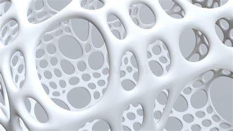 Abstract White Background Circular Mesh Abstract Shapes Stock Illustration Illustration Of
