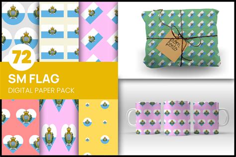 Sm Flag Seamless Patterns