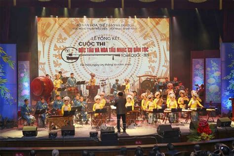 Lễ Tổng Kết Cuộc Thi độc Tấu Và Hòa Tấu Nhạc Cụ Dân Tộc Toàn Quốc Năm