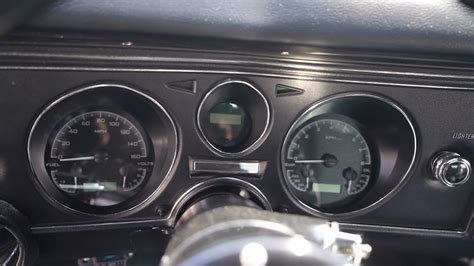 1969 Chevelle Dash Interior Leds