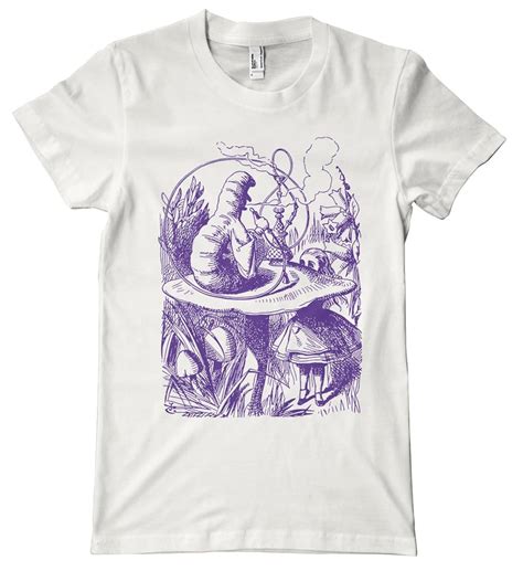 Alice In Wonderland Caterpillar Premium T Shirt 5747 Jznovelty