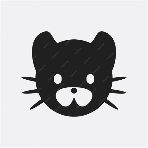 Premium Vector Cat Icon Illustration