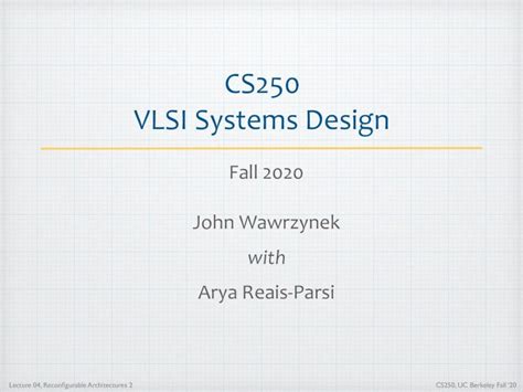 Pdf Cs250 Vlsi Systems Designcs250fa20fileslec04 Rca2pdfvlsi