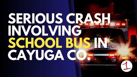 Update Three Hospitalized After Crash Involving Southern Cayuga School Bus
