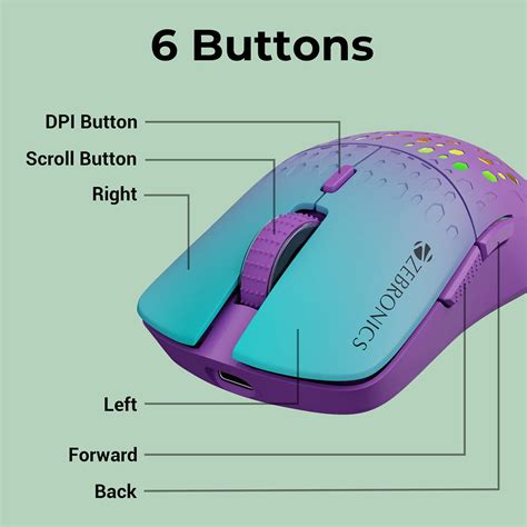 Zebronics Marine Wireless Bluetooth Gaming Mouse
