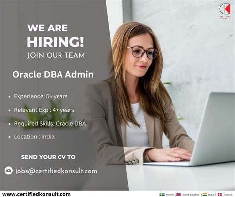 Certified Konsult Sweden Ab On Linkedin Oracle Oracledba Oracledbajobs Recruitment