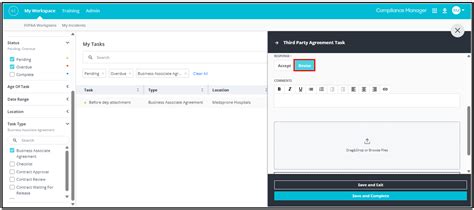 Employee User Business Associate Agreement Task Healthicity Support
