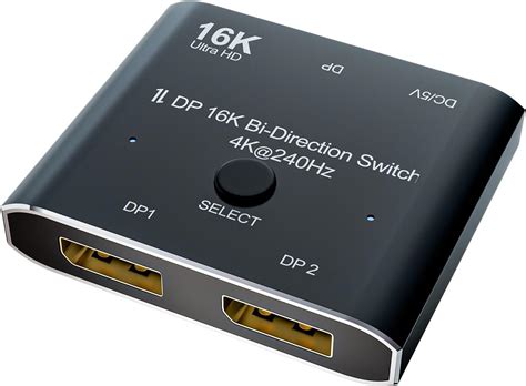 Amazon Cabledeconn Displayport 16k Dp スイッチ双方向displayport分配器切替器16k