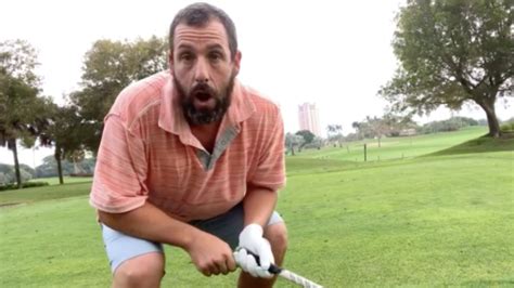 Watch Adam Sandler Proves Hes Still Got It With Happy Gilmore Swing