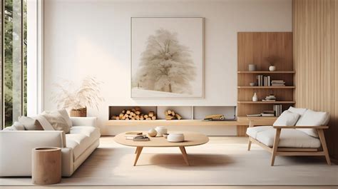 Premium Ai Image A Minimalist Scandinavian