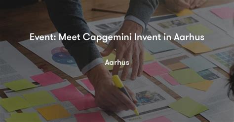 Aske Møller On Linkedin Event Meet Capgemini Invent In Aarhus