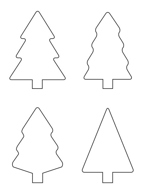 Large Christmas Tree Patterns 13 Free Pdf Printables Printablee
