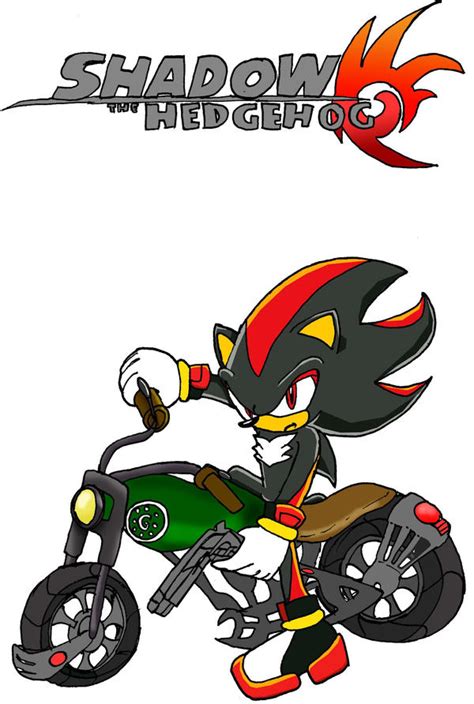 Shadow With His Motorbike By Sth Fanart Club On Deviantart