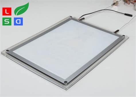 2mm Clear Acrylic Led Crystal Light Box Hs Code 94056000 For Ceiling
