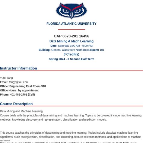 Simple Syllabus