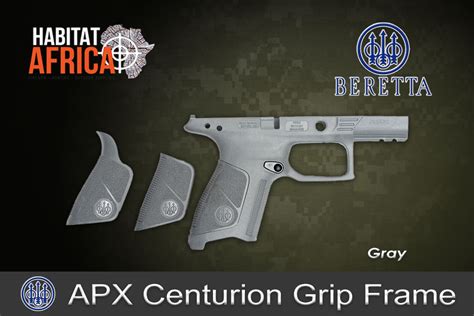 Beretta Apx Centurion Grip Frame Grey Habitat Africa