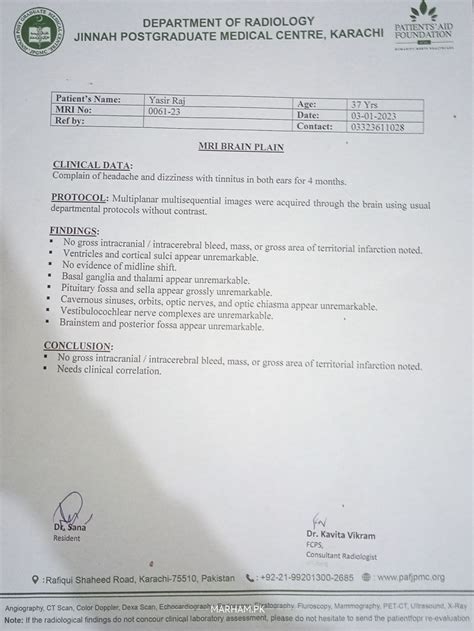 Ask A Neuro Physician Online For Brain Mri Report