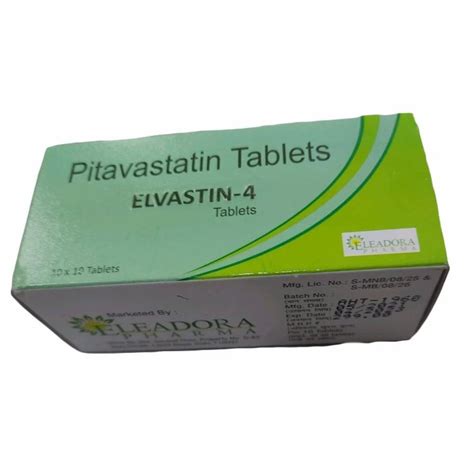 Pitavastatin Tablets At Best Price In India