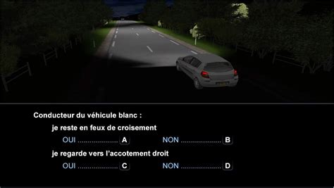 Exemples de questions réponses de la nouvelle épreuve du Code de la