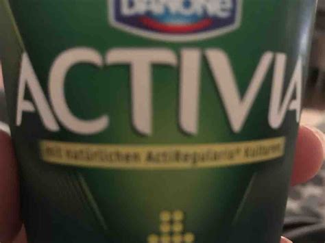 Danone Activia Natur Kalorien Joghurt Fddb