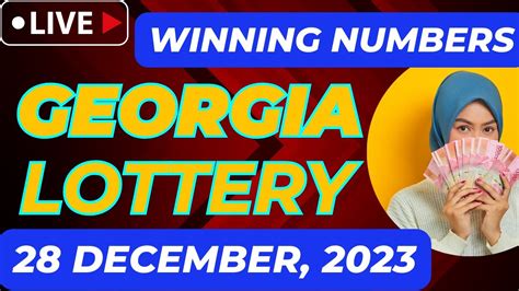 Georgia Evening Lottery Drawing Results Dec 28 2023 Cash 3 Cash 4